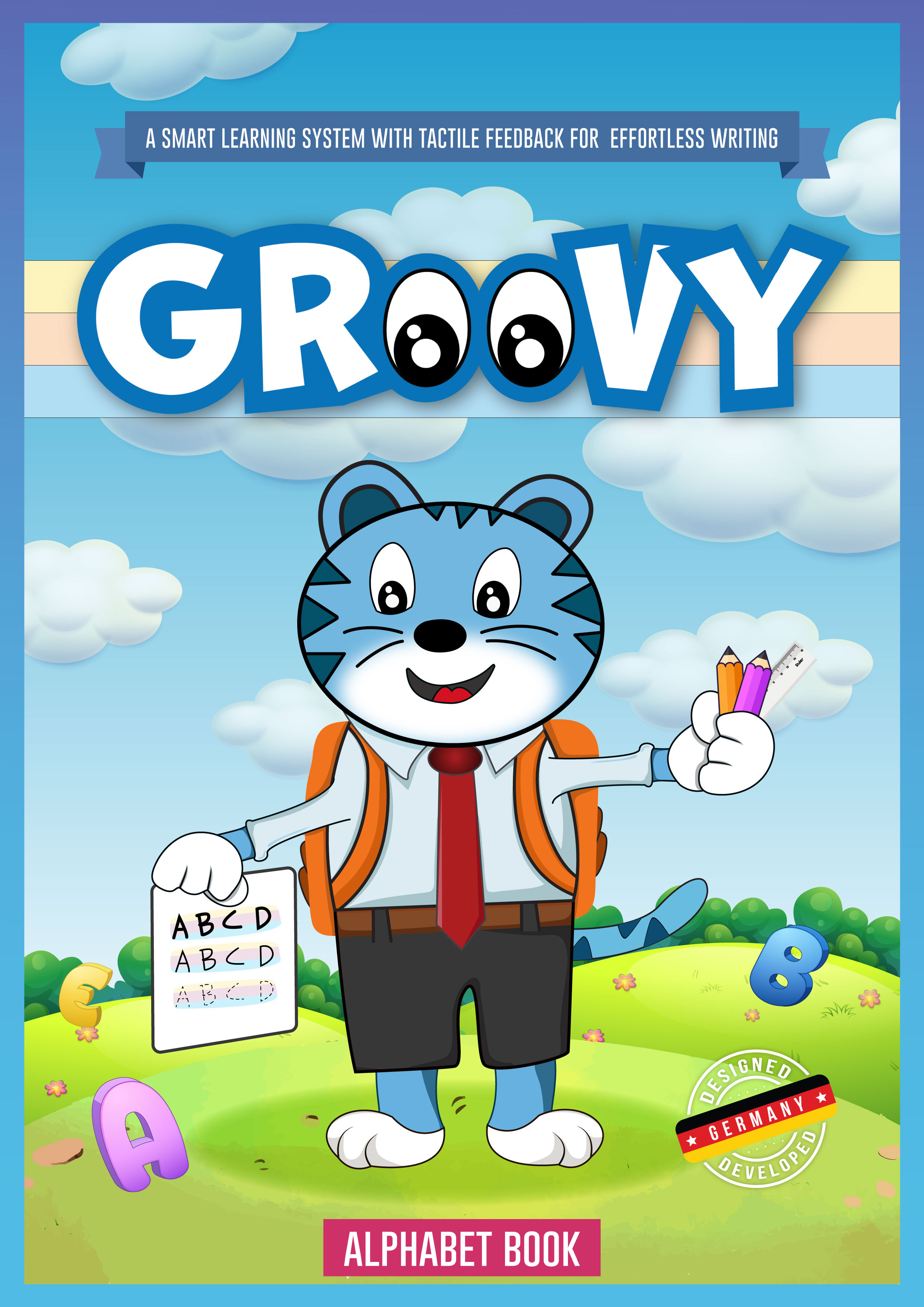 Groovy Alphabet Tracing Book for Preschoolers | Canada